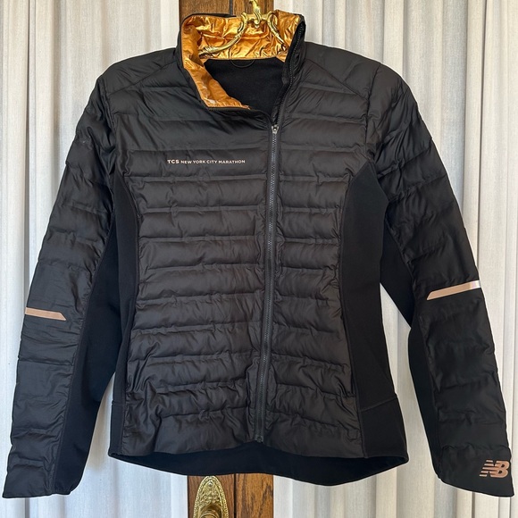 New Balance | Jackets & Coats | New Balance Black Gold Nyc Marathon ...
